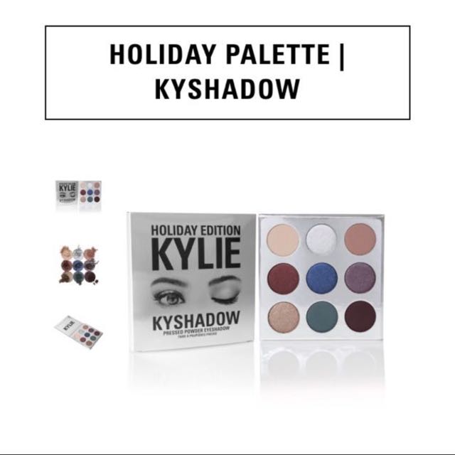 authentic & ordered ️ kylie limited edition holiday palette, Beauty ...
