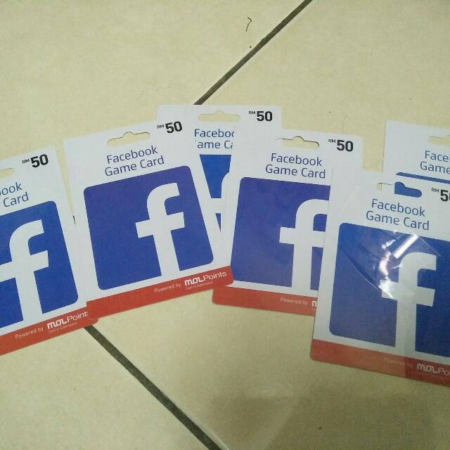 Facebook Game Card, Video Gaming, Gaming Accessories, Game Gift Cards ...