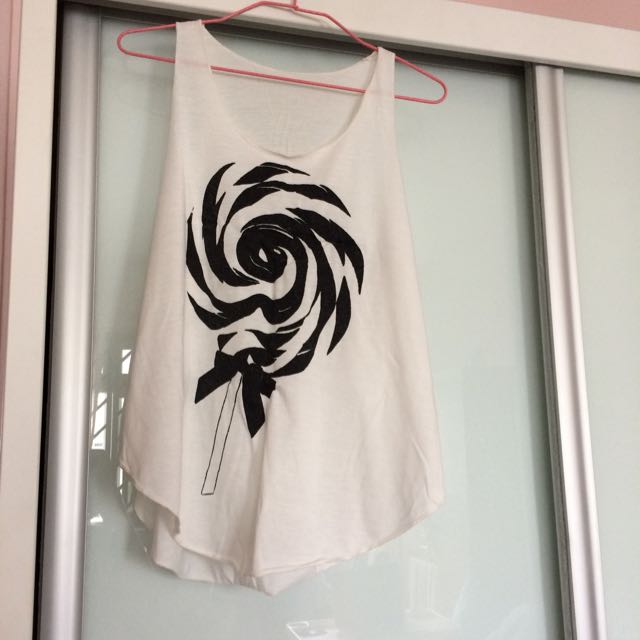 Lollipop Babydoll Tank, Women's Fashion, Tops, Sleeveless on Carousell