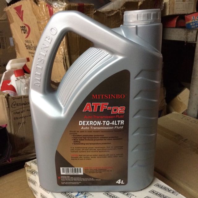 MITSINBO Auto Transmission Fluid 4L, Auto Accessories on Carousell