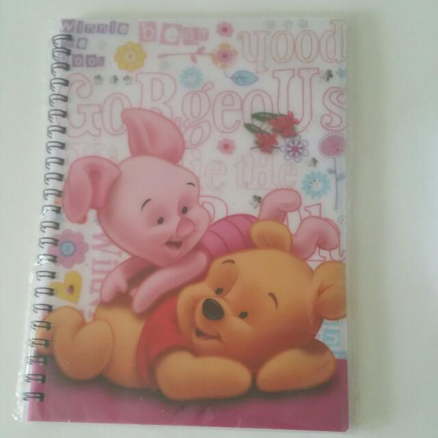 Pooh Note Book & Note Pad, Hobbies & Toys, Stationery & Craft ...