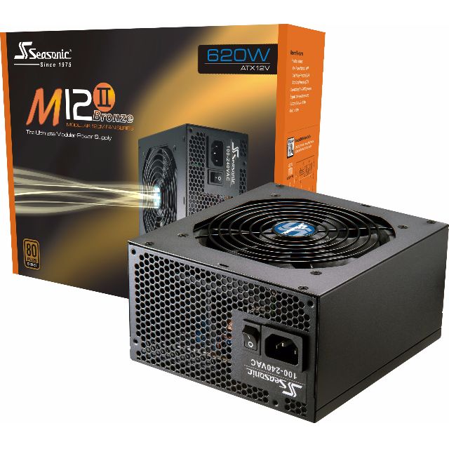 Seasonic 620w M12-II Power Supply, Computers & Tech, Parts ...