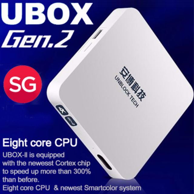 Unblock Tech UBOX Gen 2, TV & Home Appliances, TV & Entertainment, TV ...