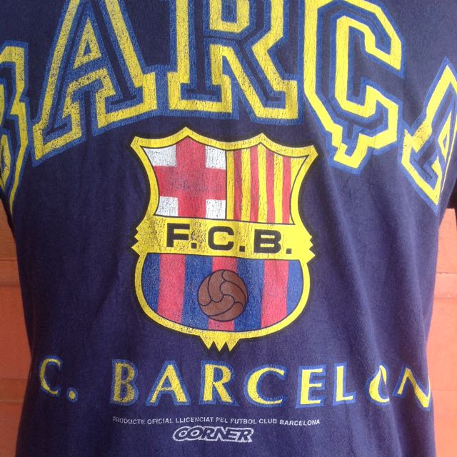 Vintage Barca Barcelona Football Club Tshirts, Hobbies & Toys ...