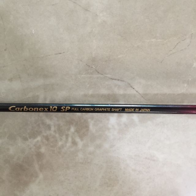 Yonex Carbonex 10 SP Badminton Racquet, Sports Equipment, Sports ...