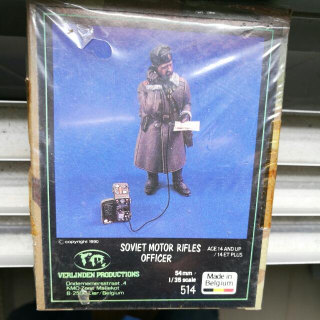 1/35 54mms Soviet Motor Rifles Officer, Hobbies & Toys, Toys & Games on ...