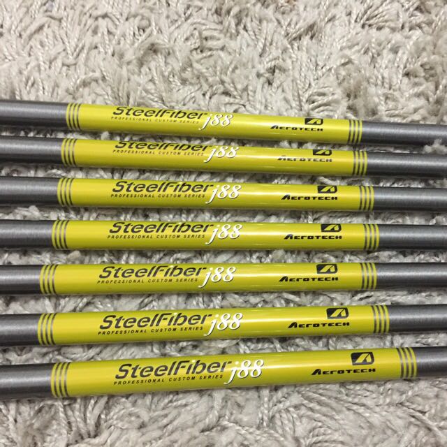 (Sold) Golf Iron Aerotech Steelfiber J-Series Stiff, Sports Equipment, Sports & Games, Golf on ...