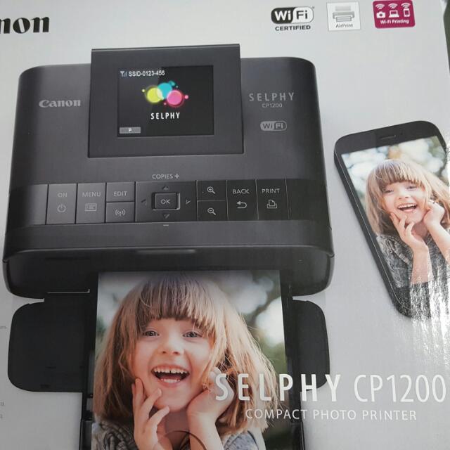 **RESERVED** BNIB Canon Selphy CP1200 Photo Printer, Photography, Cameras on Carousell