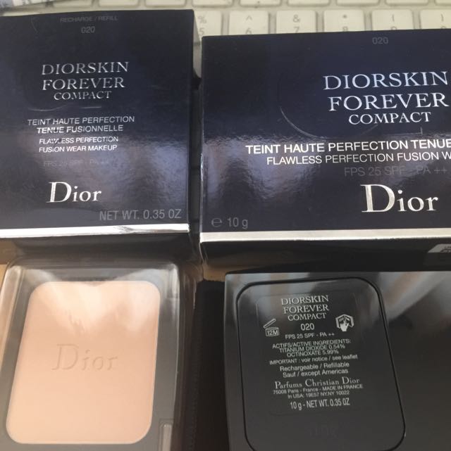 BNIB Dior Skin Forever Compact Pressed Powder / Foundation, Beauty ...