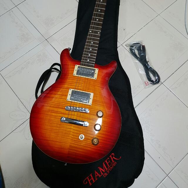 Hamer SATF Electric Guitar (RESERVED), Hobbies & Toys, Music & Media ...