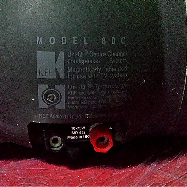 Kef 80c Centre Speaker, Audio, Soundbars, Speakers & Amplifiers on ...