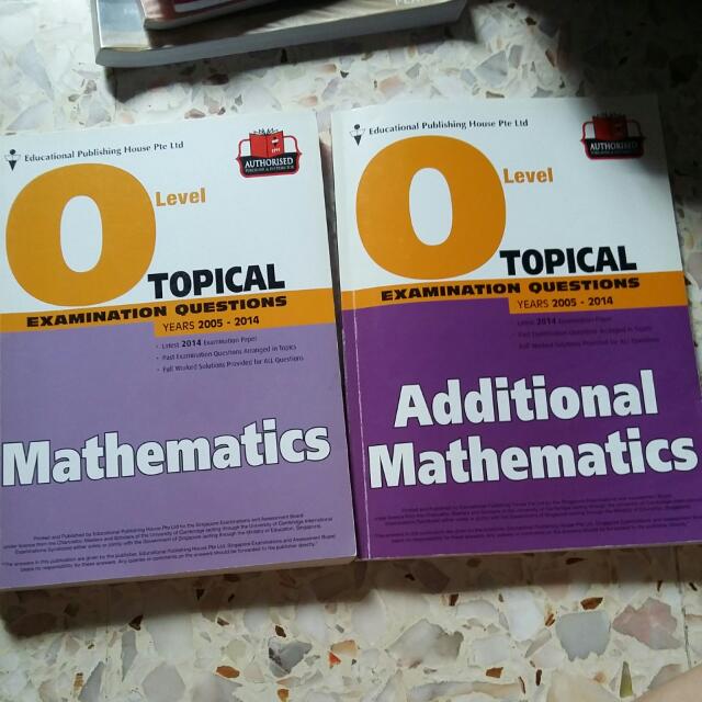 Olevel Tropical Amaths And Emaths OLEVELS ASSESSMENT BOOKS, Hobbies ...