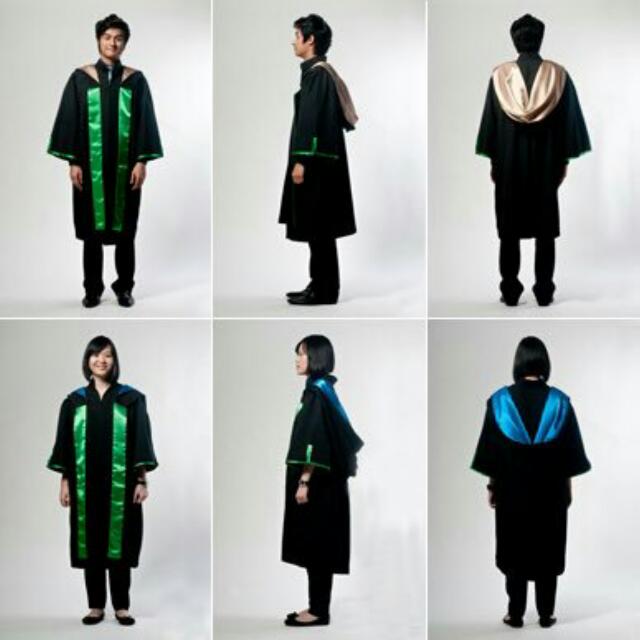 Republic Poly graduation Robe, Everything Else on Carousell