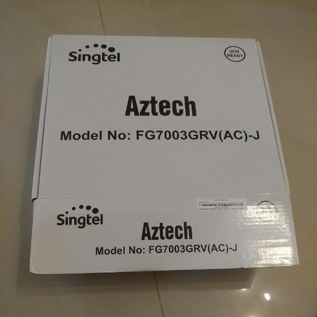 Singtel Router Aztech FG7003GRV, Computers & Tech, Parts & Accessories ...