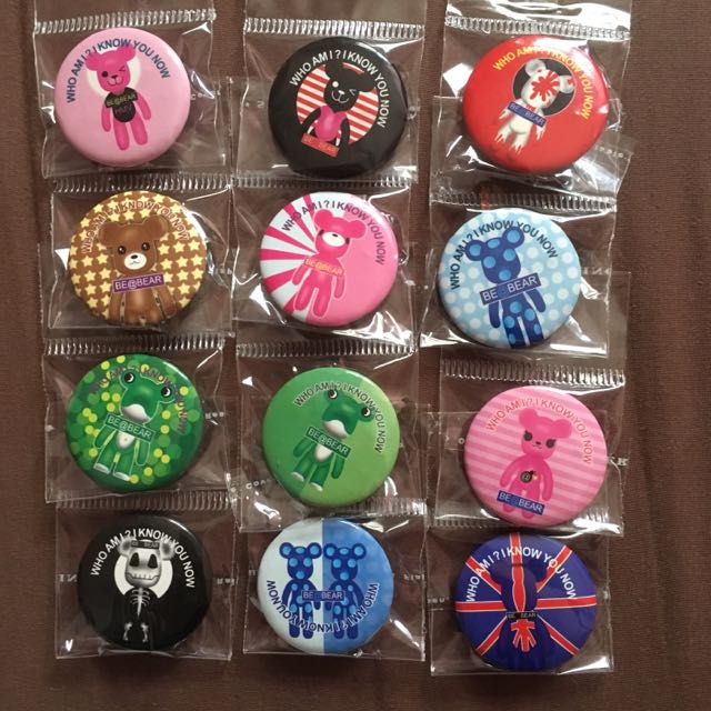 Small Mini Badges In Different Designs, Babies & Kids, Babies & Kids ...