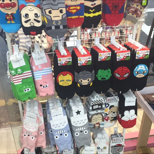 Zootopia Pokemon Spongebob Minion Toy Story Socks, Women's Fashion ...