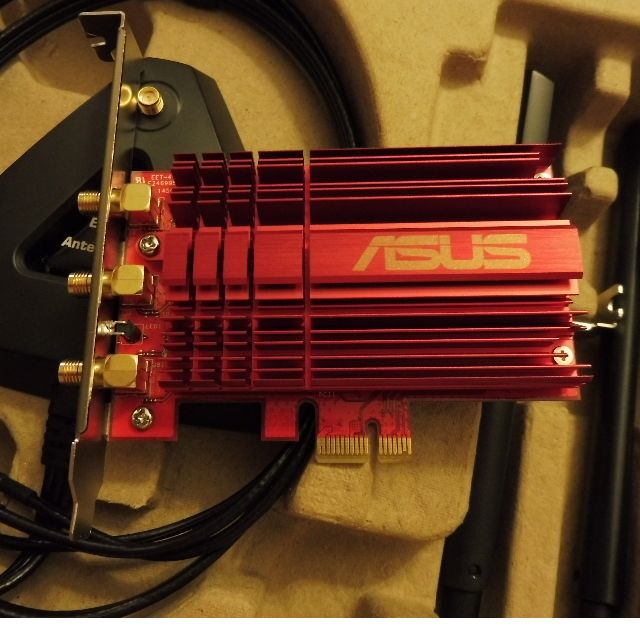ASUS PCI-E Wireless Adapter, Computers & Tech, Parts & Accessories ...