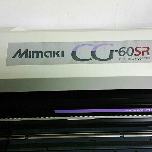 Cutting Plotter Mimaki CG-60SR, Hobbies & Toys, Stationery & Craft ...