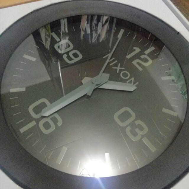 Limited Edition Nixon Wall Clock, Furniture & Home Living, Home Decor, Clocks on Carousell