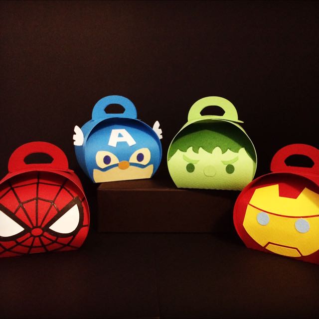 Marvel Party Boxes, Hobbies & Toys, Toys & Games on Carousell