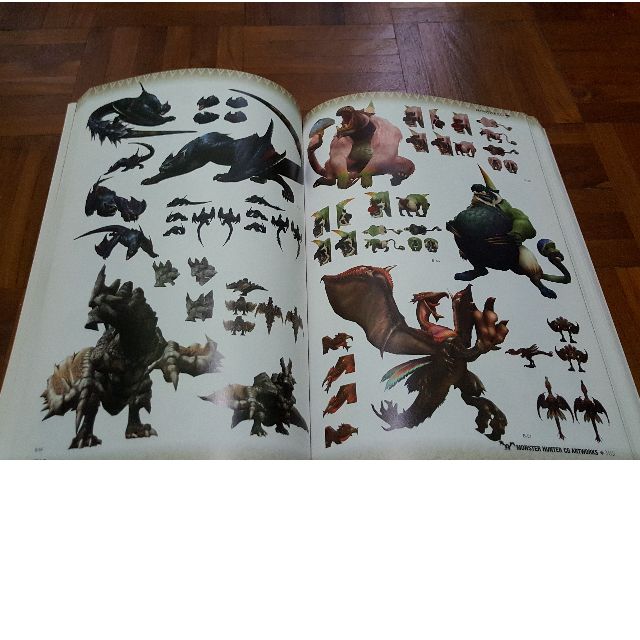MONSTER HUNTER: CG ARTWORKS, Hobbies & Toys, Books & Magazines, Comics ...