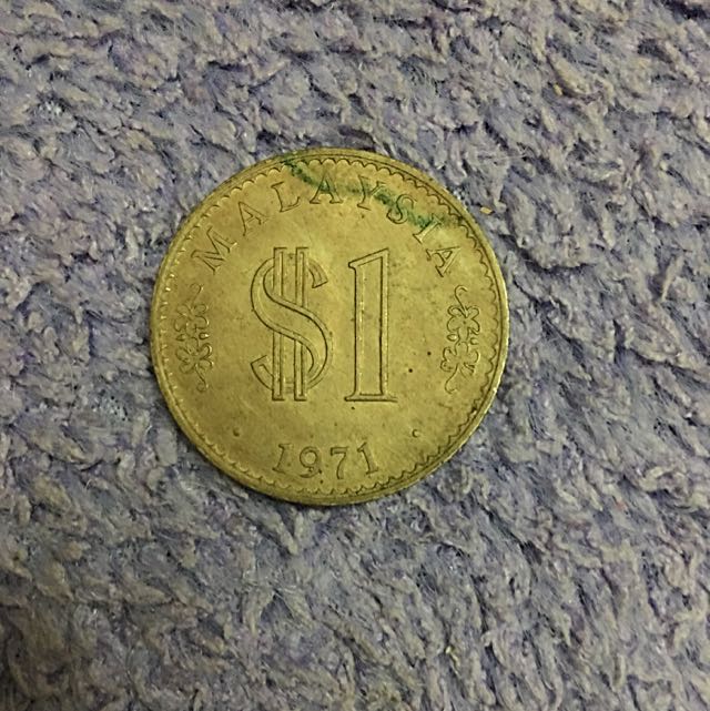 Old RM1 Coin, Hobbies & Toys, Collectibles & Memorabilia, Currency on ...