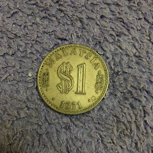 Old RM1 Coin, Hobbies & Toys, Collectibles & Memorabilia, Currency on ...