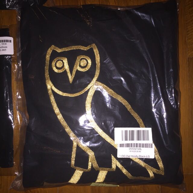 OVO Hoodie OWL, Luxury, Apparel on Carousell