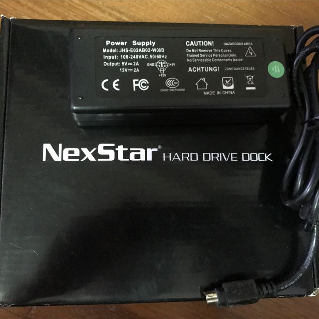 AC To DC Power Adapter For Vantec Nexstar Hard Drive Dock, Computers & Tech, Parts & Accessories ...