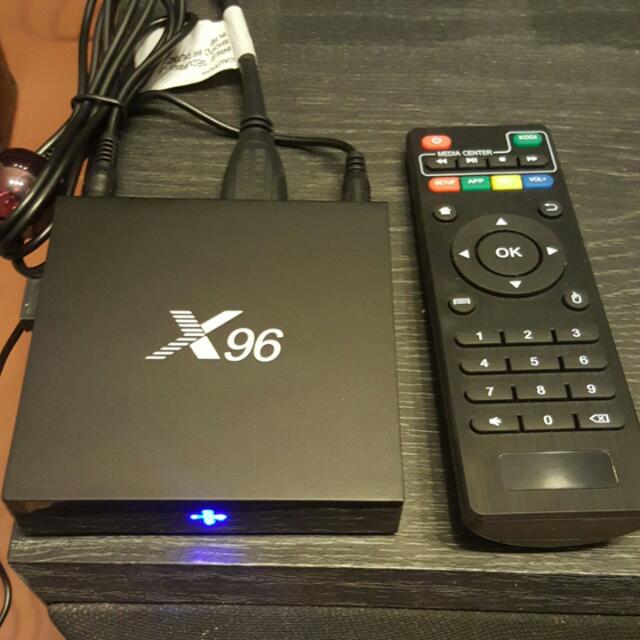 X96 Android TV box (Android V6.0.1 & Can Watch 4K Movies), TV & Home ...