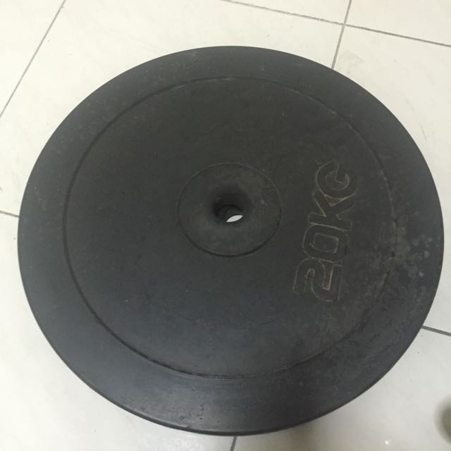 Bodybuilding Lifting Weights 20kg, Everything Else on Carousell