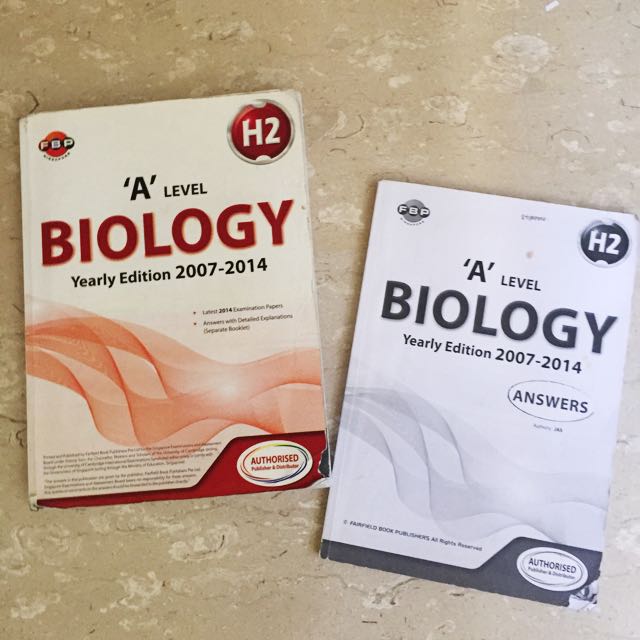 H2 Biology Ten Year Series TYS, Hobbies & Toys, Books & Magazines ...