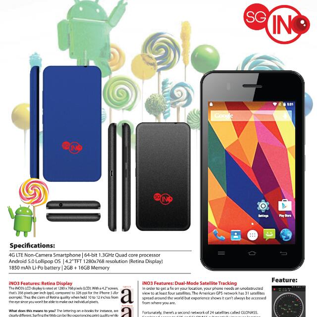 Ino 3 Like Brand New ( Tip Top Condition), Mobile Phones & Gadgets ...