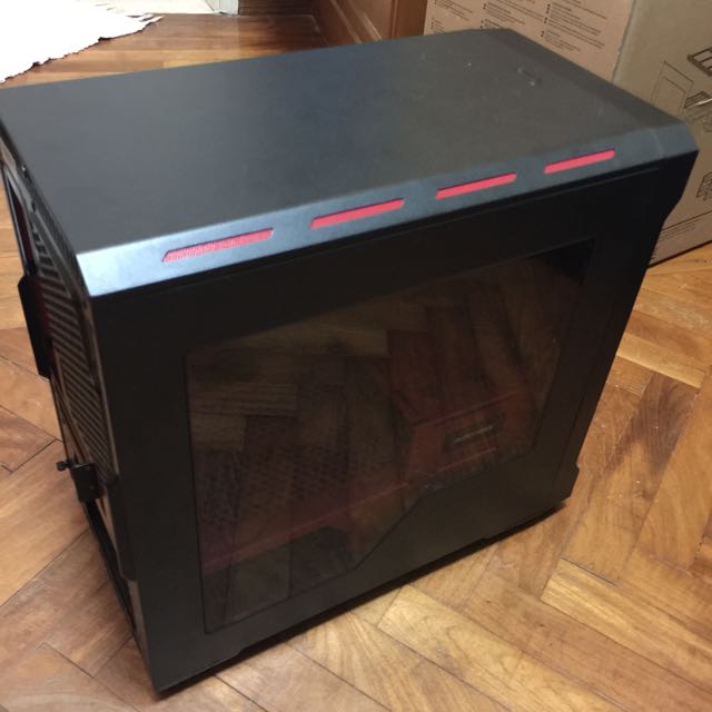 Reserved Red/Black Phanteks Enthoo Evolv Mini ITX case, Computers ...
