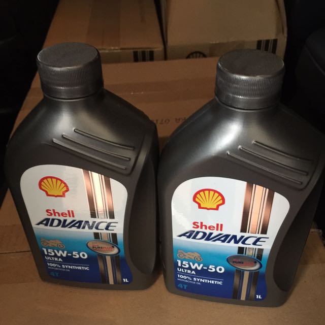 Shell Advance Ultra 4T Fully Synthetic, Motorbikes on Carousell
