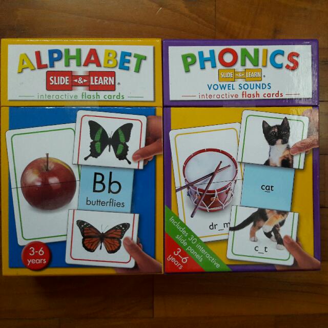 Slide And Learn Interactive Flash cards, Babies & Kids, Babies & Kids ...