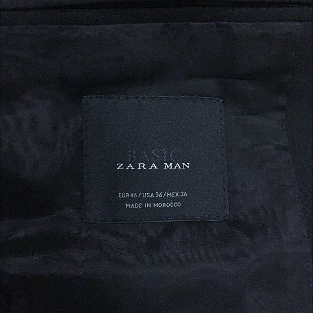 ZARA MAN Basic Suit, Men's Fashion, Bottoms, Trousers on Carousell