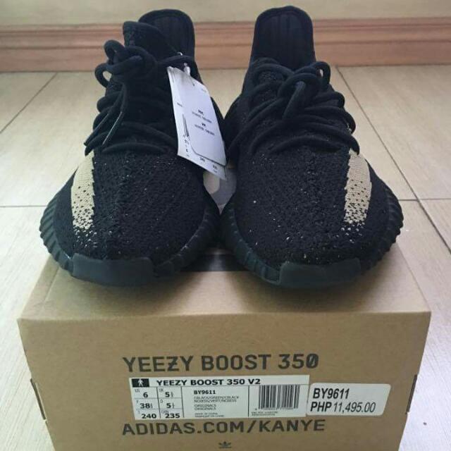 Adidas Yeezy Boost 350 Olive, Women's Fashion, Footwear, Sneakers on ...
