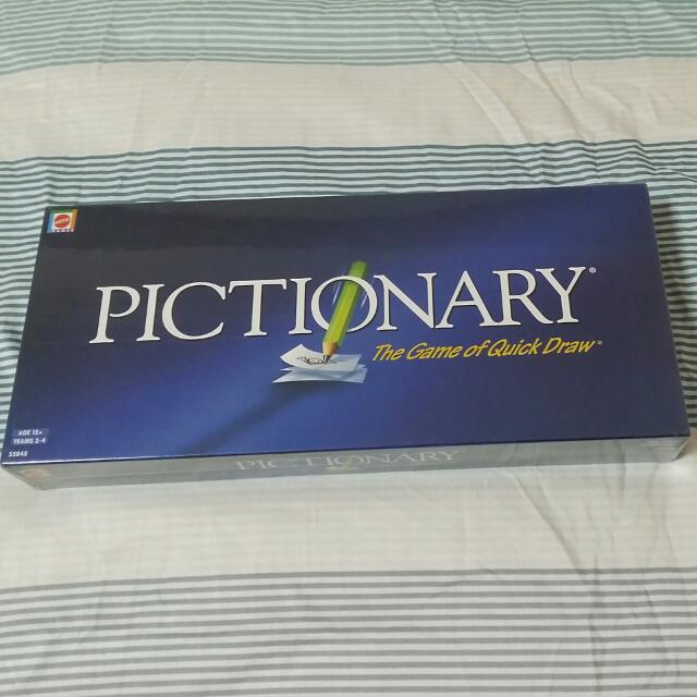 Brand New In Box Pictionary Board Game, Hobbies & Toys, Toys & Games on ...