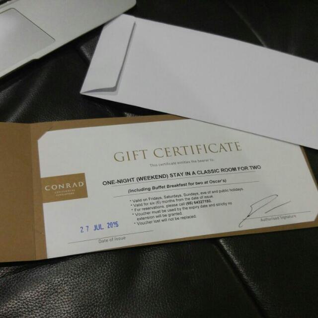 CONRAD CENTENNIAL STAYCATION FOR WEEKEND WITH FREE BUFFET BREAKFAST FOR ...