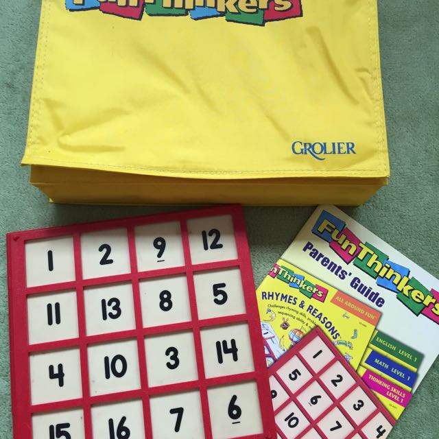 FUN THINKERS (by Grolier), Hobbies & Toys, Toys & Games on Carousell