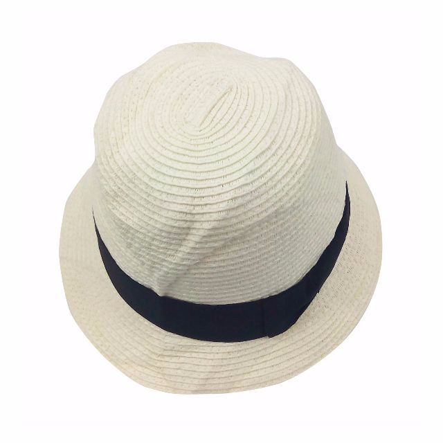 GU Cream Paper Cloche Hat with Bow Tie Band, Women's Fashion, Jewelry ...