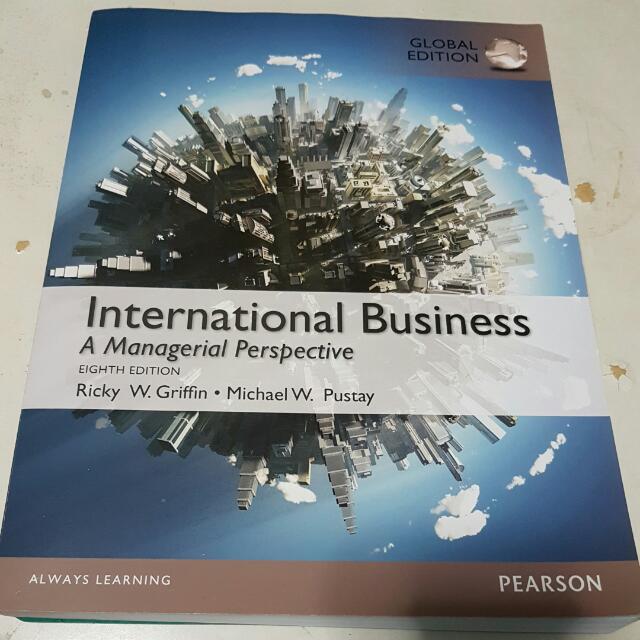 International Business | A Managerial Perspective (8th Edition) by ...