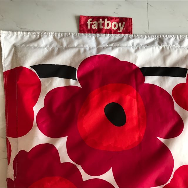 Marimekko design Fat Boy giant bean bag, Furniture & Home Living, Home ...