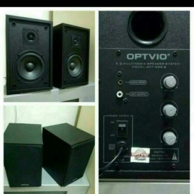OPT-30 MULTIMEDIA SPEAKER SYSTEM (2.0), Audio, Soundbars, Speakers ...