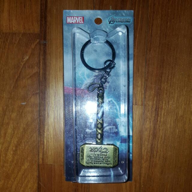 Thor Hammer Keychain, Hobbies & Toys, Toys & Games on Carousell