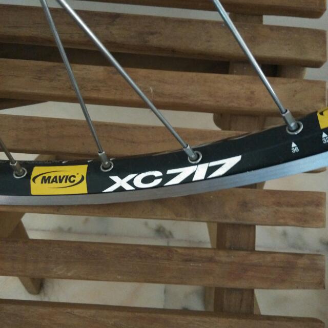 V Brake 26" MTB Rim Laced With Deore XT Hub, Sports Equipment, Bicycles ...