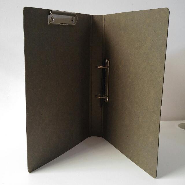 Black Dark Grey Arch Ring Files, Hobbies & Toys, Stationery & Craft ...