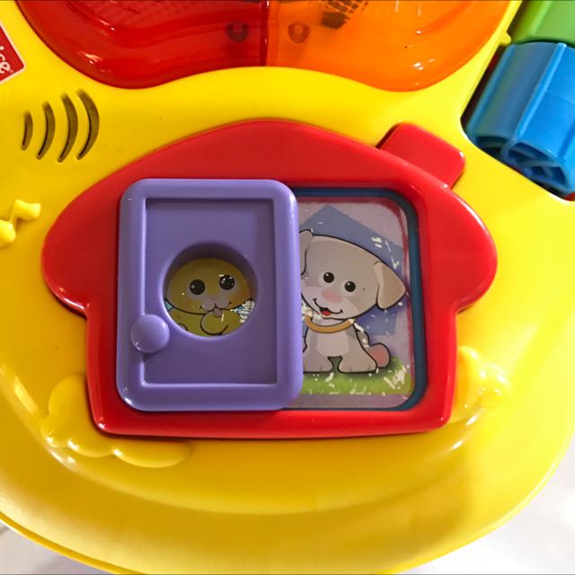 Preloved Fisher Price Activity Table, Babies & Kids, Baby Nursery ...