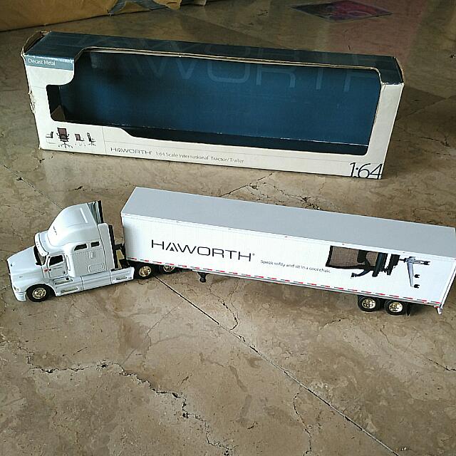 Haworth 1:64 Scale Trailer Truck, Hobbies & Toys, Toys & Games on Carousell